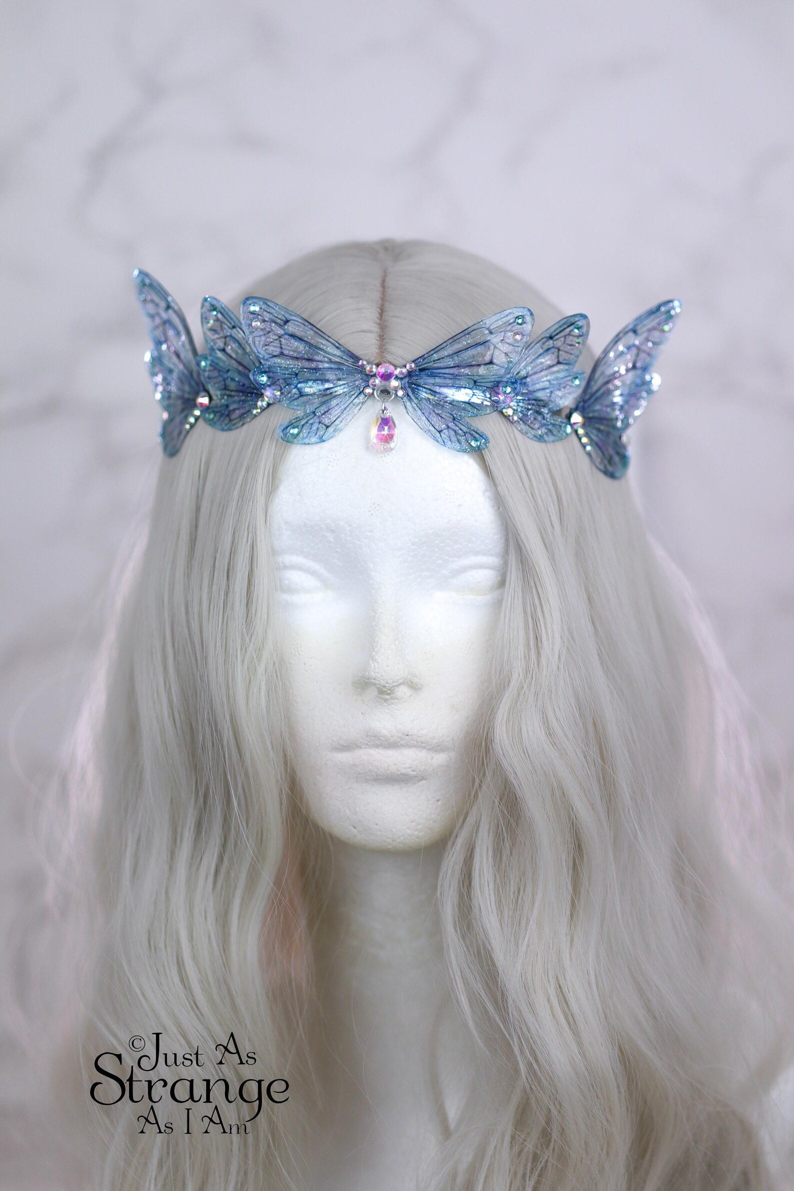 Fairy Wing Crown - Fairy Tiara Diadem - Fantasy Circlet - Fairy Costume ...