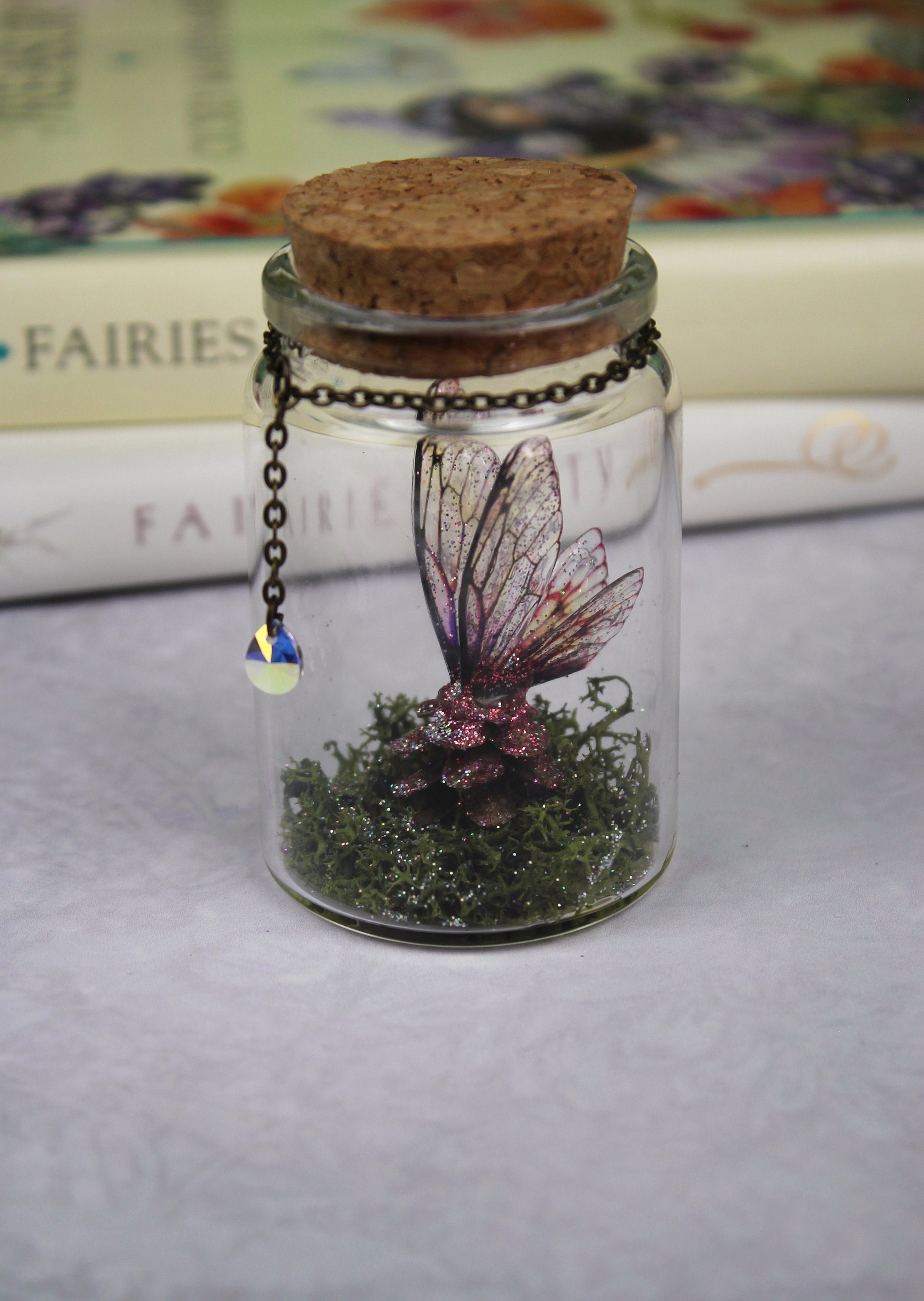 Real Fairies In A Jar