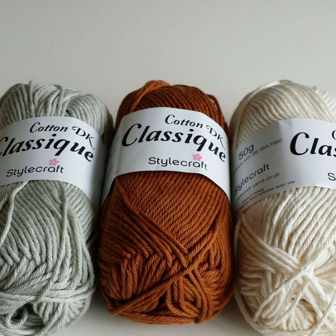 Stylecraft Classique Cotton Yarn Wool 50g - Etsy