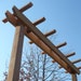 Brand New Cedar Entry 4x4 Post Pergola Garden Arbor - 4 Foot Walkway ...