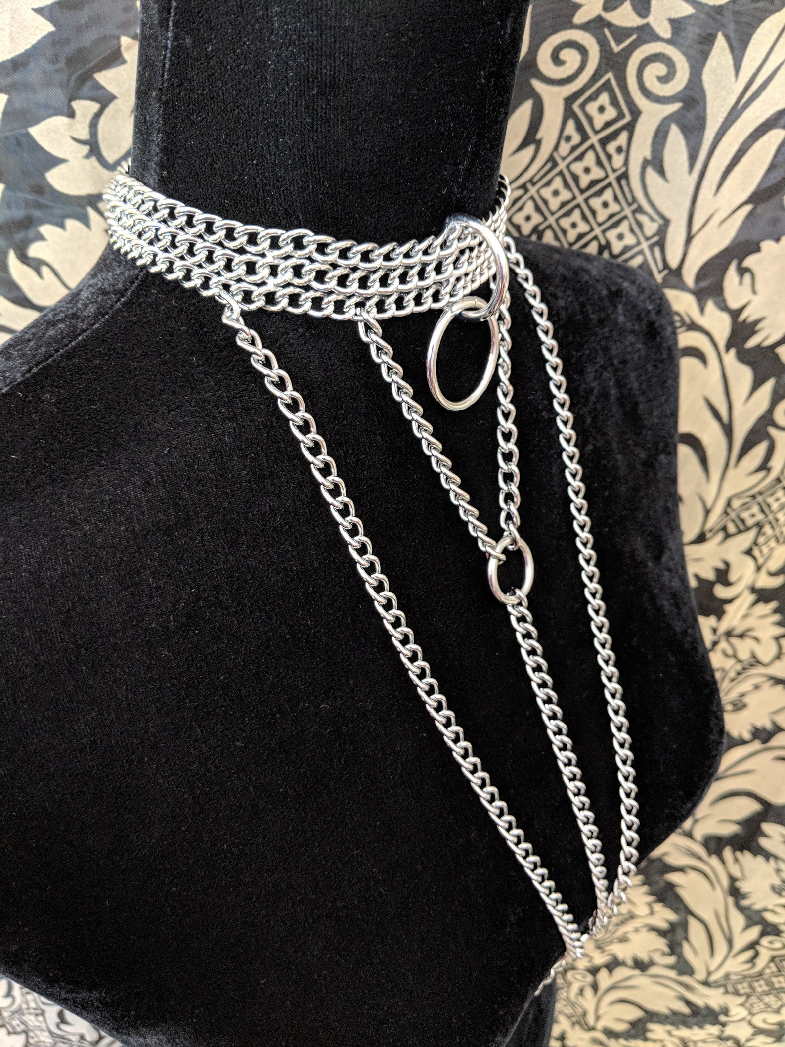 Body Harness Bondage Harness Body Chain Bondage Chains - Etsy