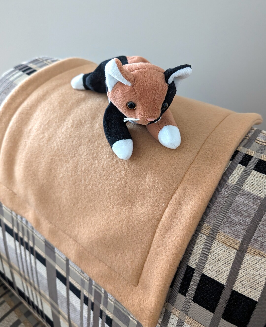 Fleece Squares Small Pet Lap Pad Two Layer - Etsy