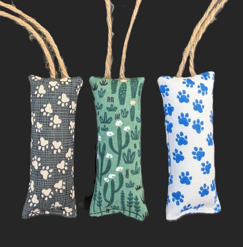 Catnip Toys Eco Friendly Set of 2, All Natural Organic Cotton - Etsy