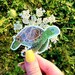 Sea Turtle Sticker, Turtle Stickers, Hydro Flask Stickers, Aesthetic ...