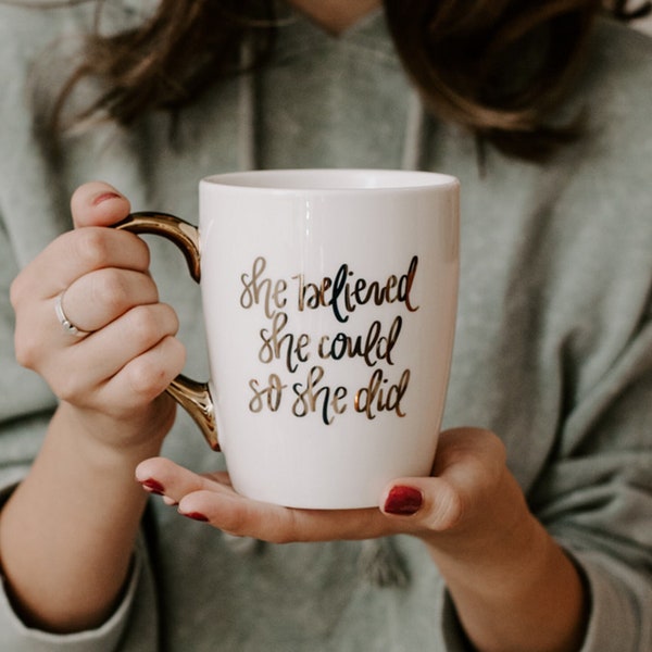 Quote Coffee Mug Etsy