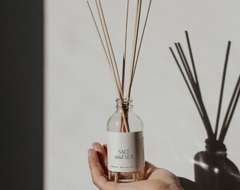 16 Oz Ocean Breeze Fragrance Reed Diffuser Oil Refill Made - Etsy