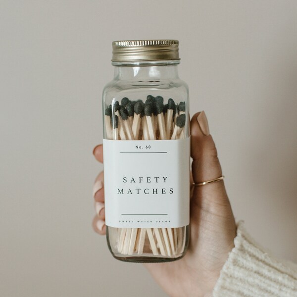 Jar of Matches - Etsy