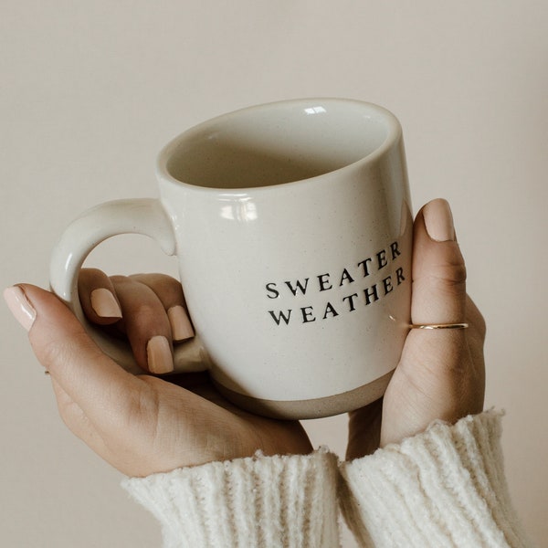 Sweater Weather Coffee Mug - Etsy