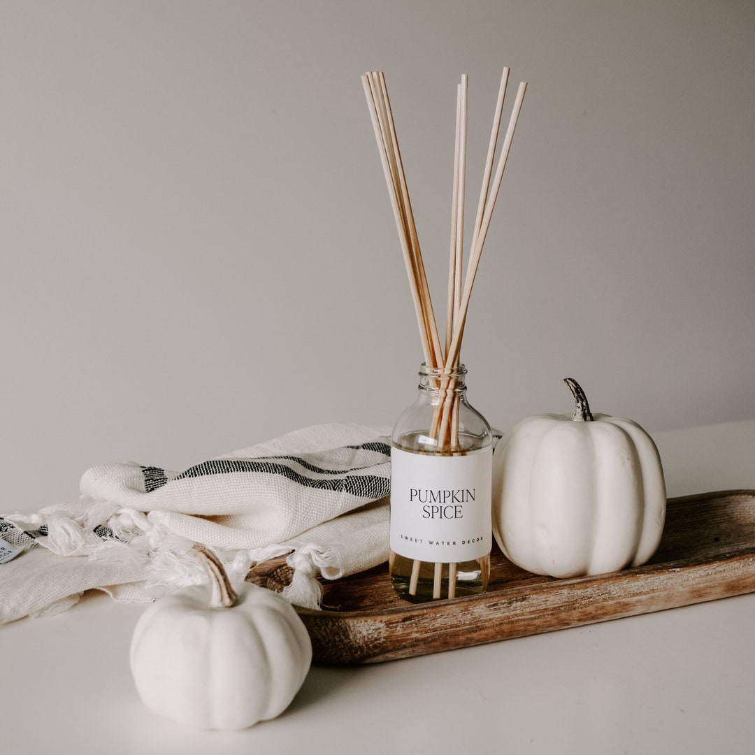 Pumpkin Spice Reed Diffuser - Fall Reed Diffuser for Home, Fall Gifts ...