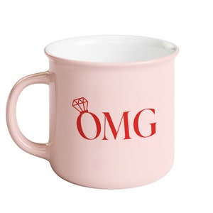 OMG Coffee Mug | Ceramic Campfire Coffee Mug | Engagement and Bridal ...