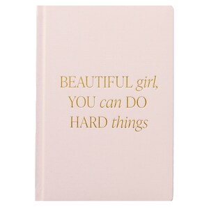 Beautiful Girl Light Pink Fabric Journal, 100 Lined Pages for Note ...