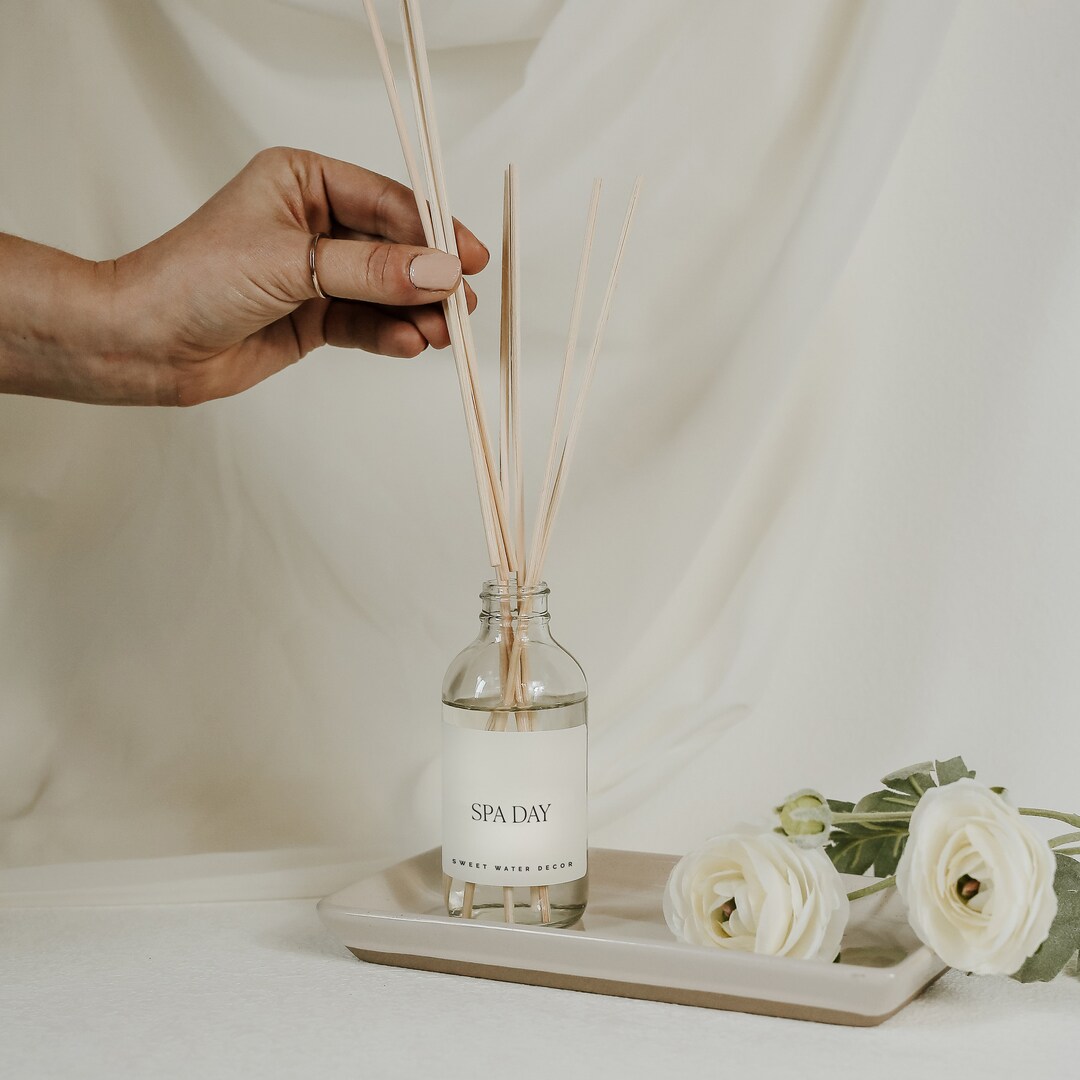 Spa Day Reed Diffuser | Relaxing Spa Room Fragrance | Jasmine Reed ...