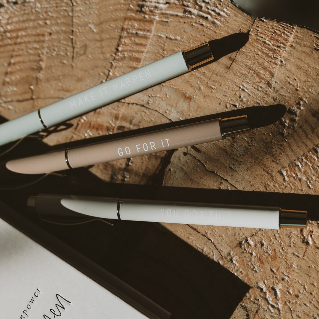 You Got This Metal Pen Set - Positive Affirmation Gift - Cute Pens for ...