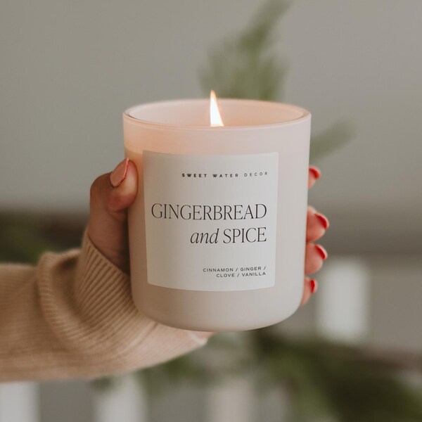 Gingerbread Candles - Etsy