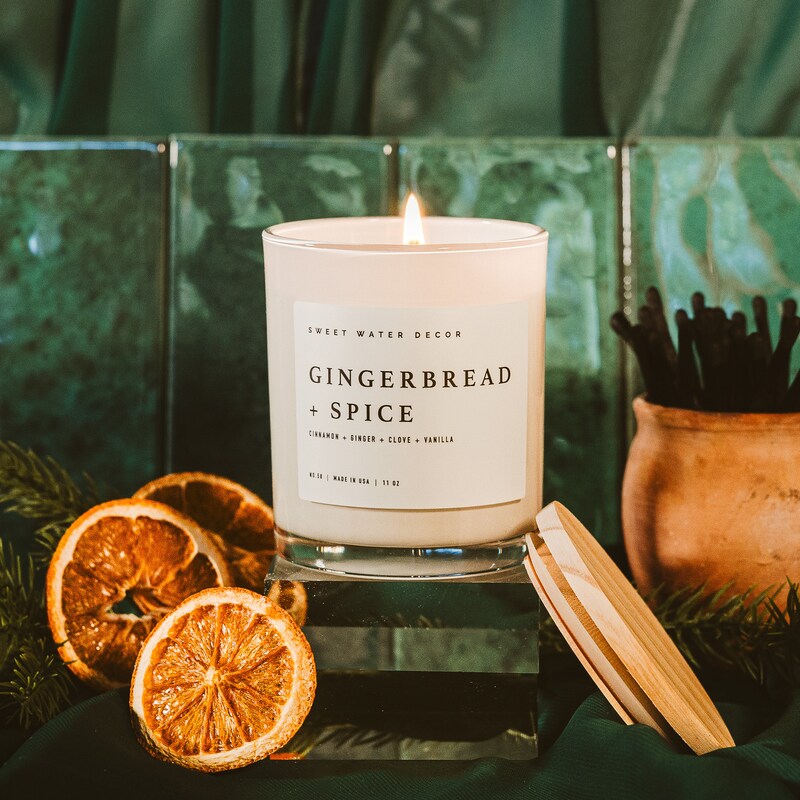 Gingerbread Candles - Etsy