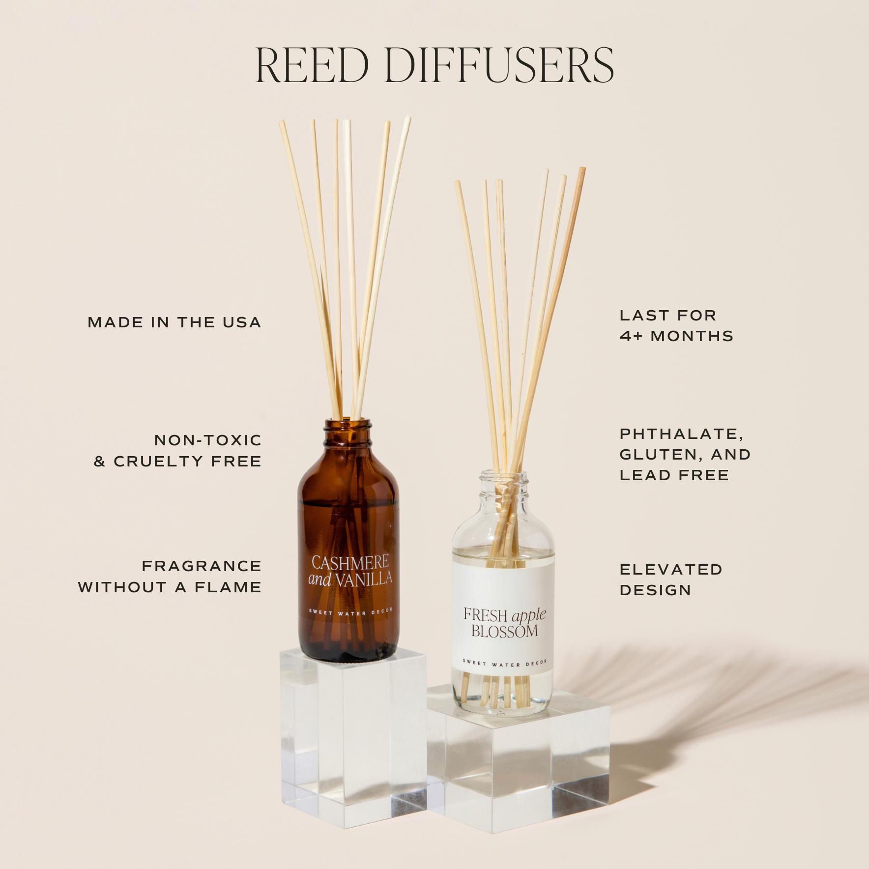 Christmas Reed Diffuser | Pine Scented Oil Diffuser Bottle | Holiday ...