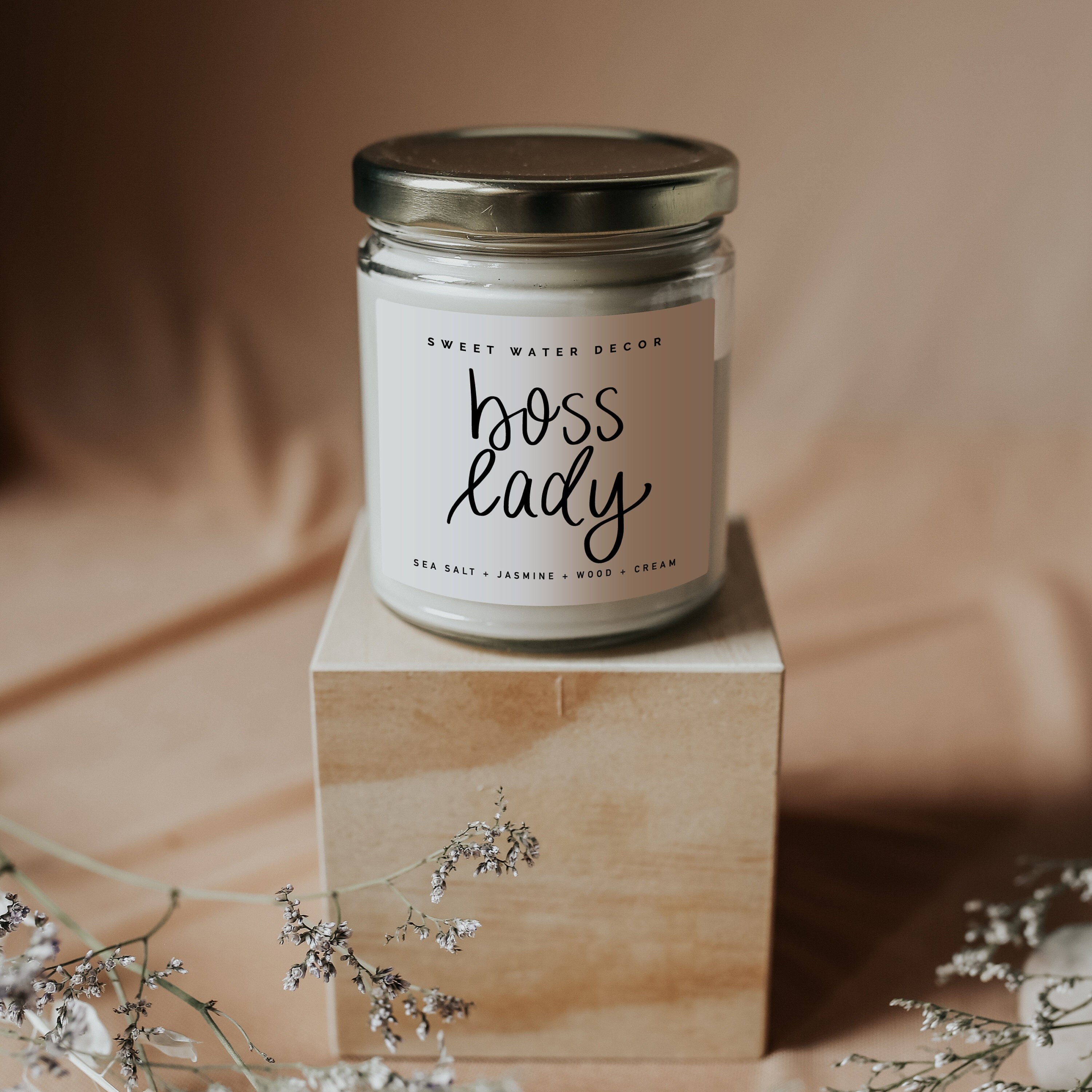 Boss Lady Candle Girl Boss Candle Handmade Soy Candles - Etsy
