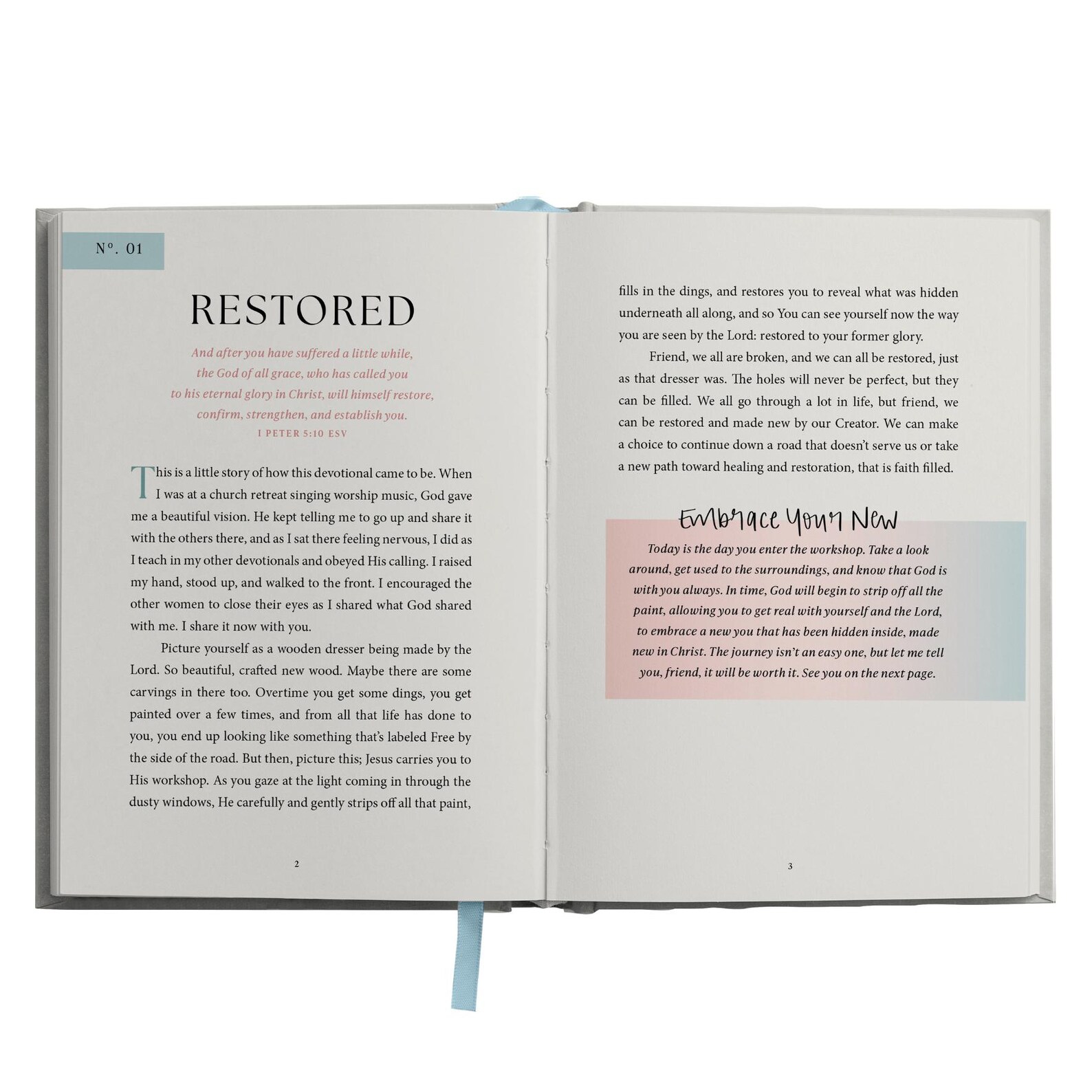 Embrace Your New Daily Devotional - Books for Women - Self Help Books ...