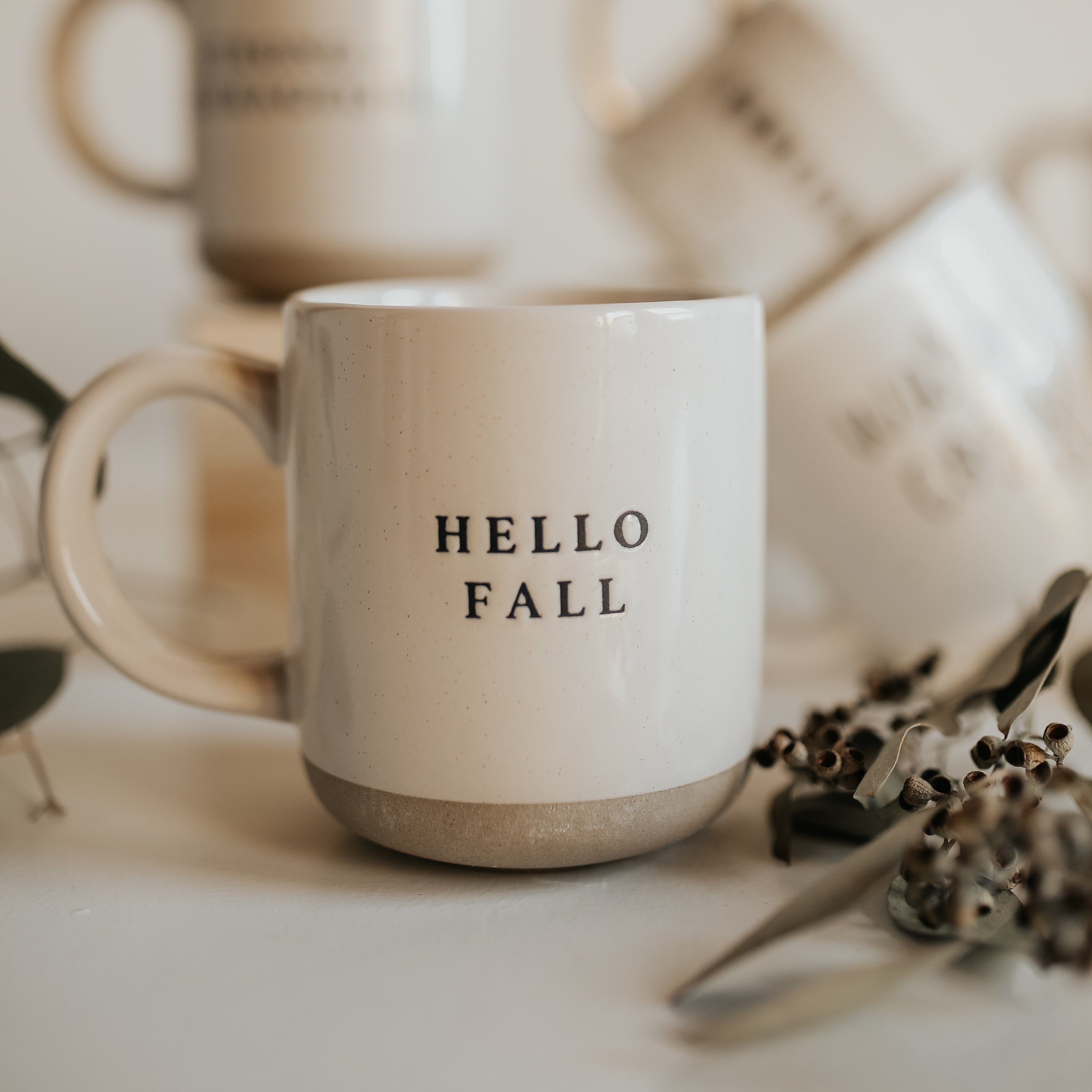 Hello Fall Coffee Mug Fall Coffee Mug PSL Mug Fall - Etsy