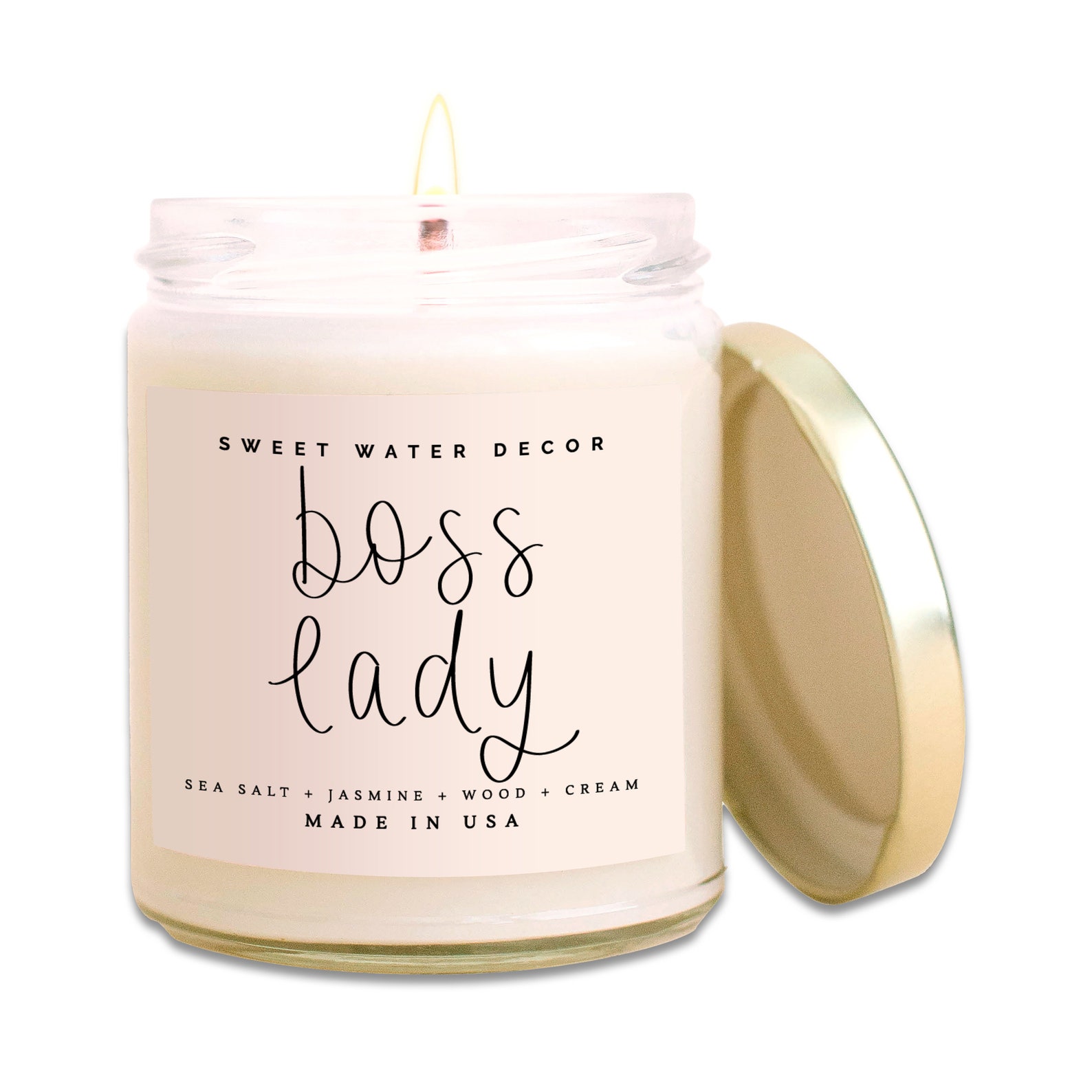 Boss Lady Candle Girl Boss Candle Handmade Soy Candles - Etsy