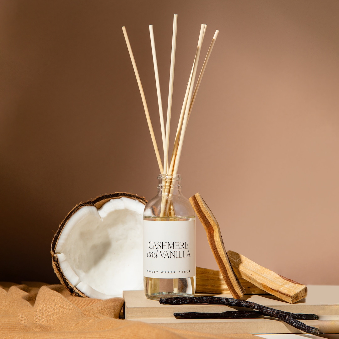 Cashmere and Vanilla Clear Reed Diffuser | Cashmere, Vanilla ...