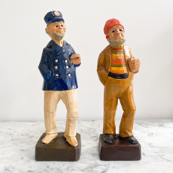 Old Salt Fisherman Statue - Etsy Australia