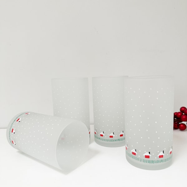 Christmas Glassware - Etsy