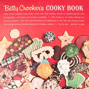 Betty Crocker's Cooky Book First Edition 1963, Vintage Betty Crocker ...