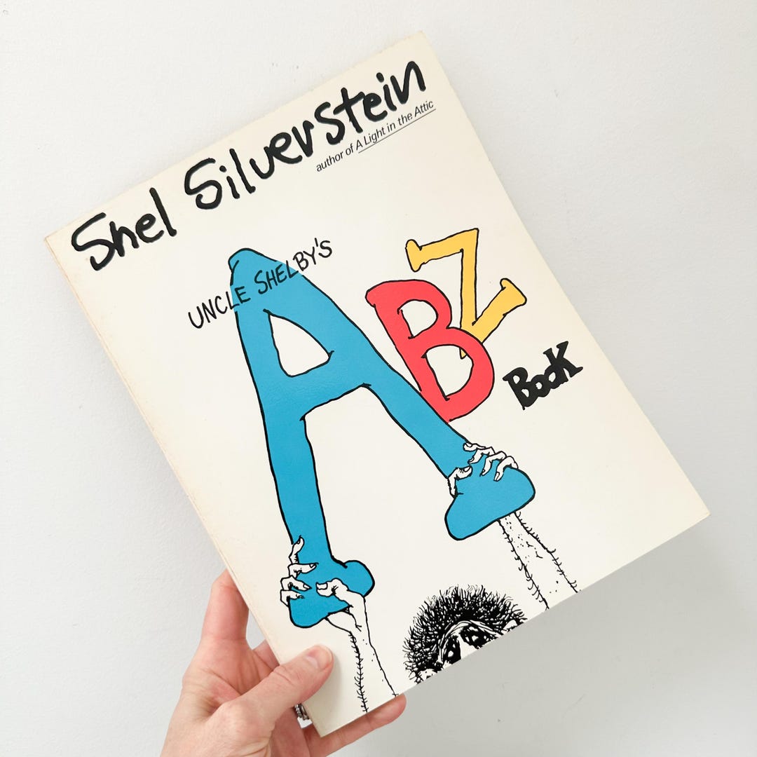 Uncle Shelby's ABZ Book by Shel Silverstein First Fireside Edition 1961 ...