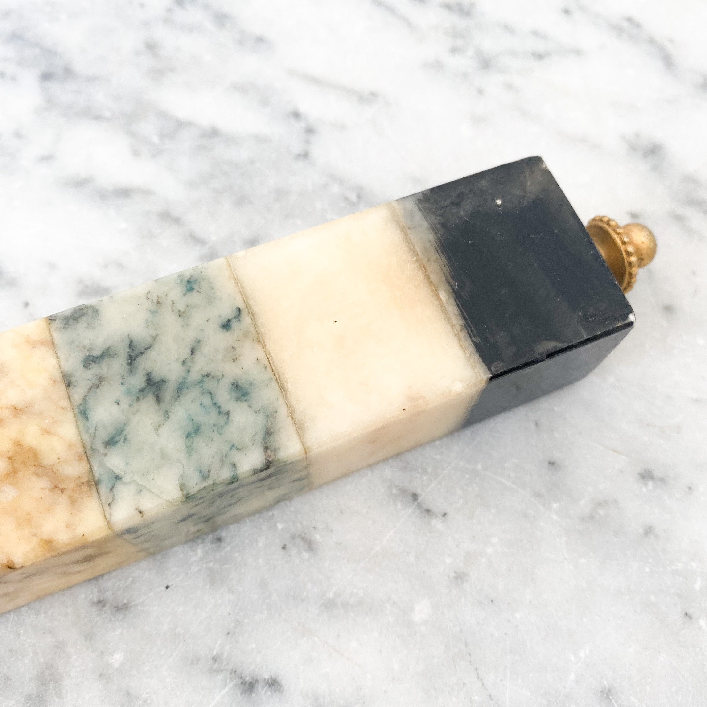 Vintage Italian Marble Specimen Ruler. 12 Ruler Made of - Etsy