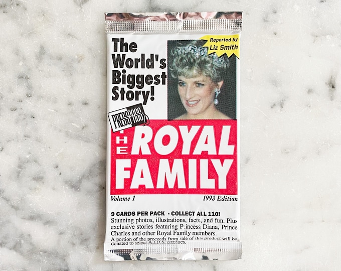 1993 the Royal Family Trading Cards Volume 1 1993 Edition. Press Pass ...