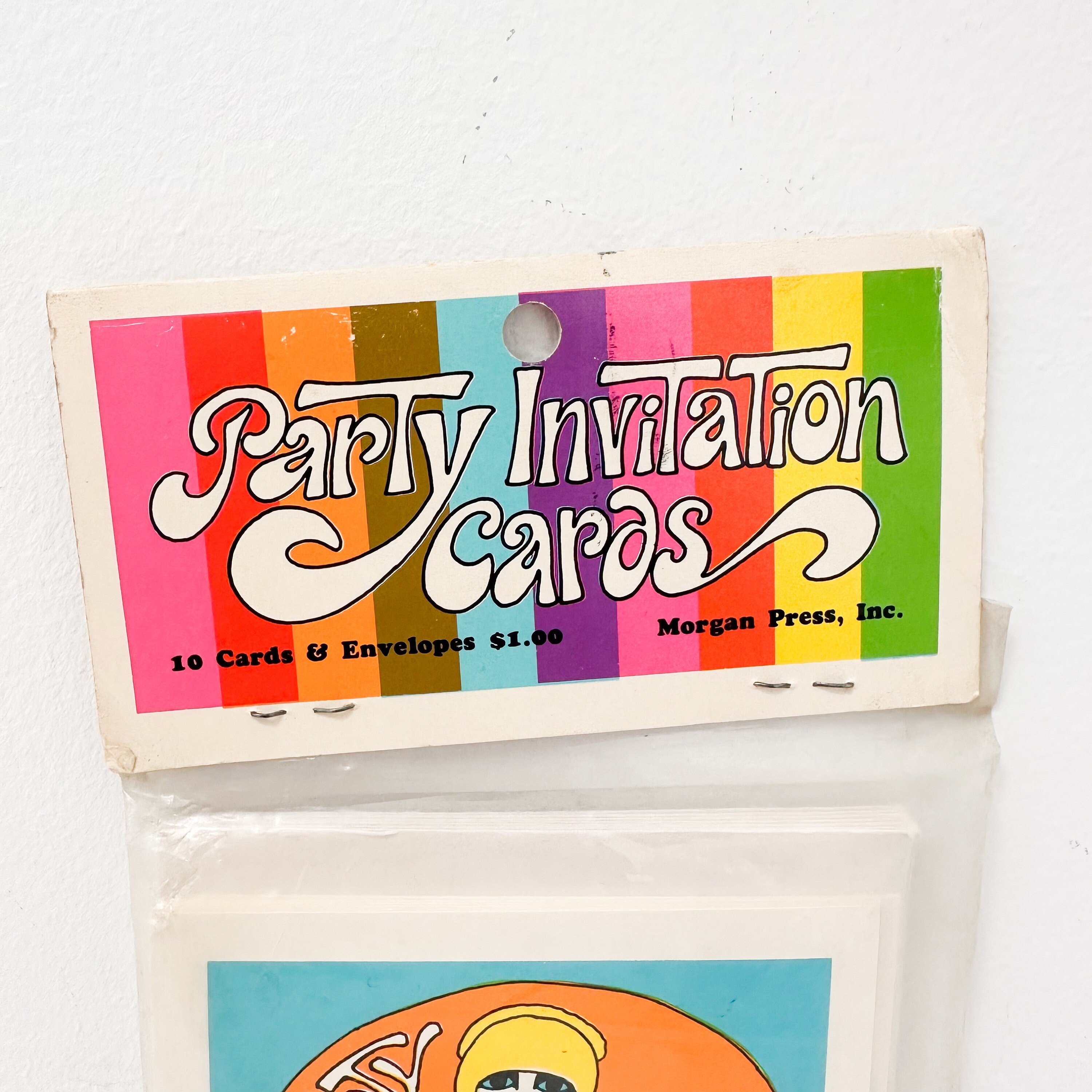 1960s Vintage John Alcorn Party Invitations Set of 10, Unopened Pack ...