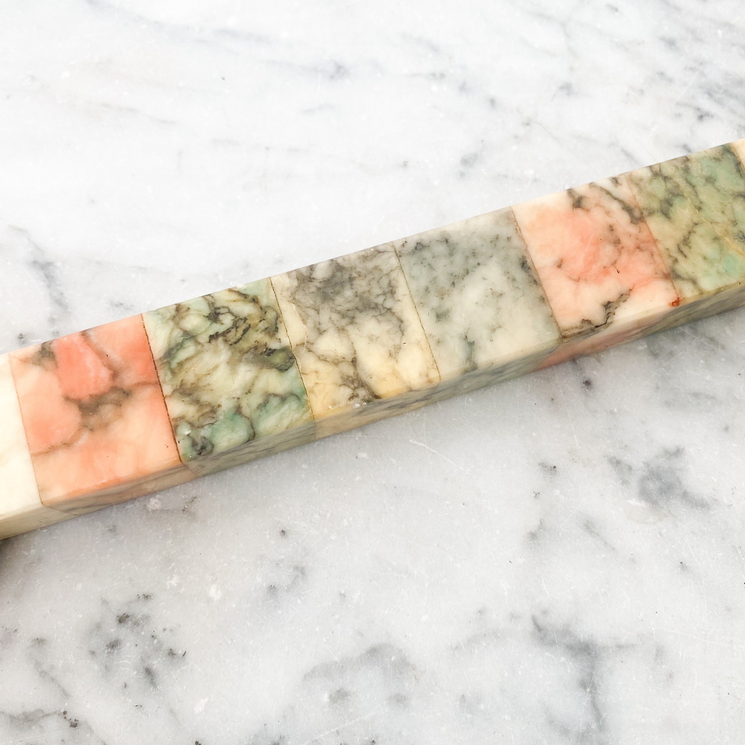 Vintage Italian Marble Specimen Ruler. 12 Ruler Made of - Etsy