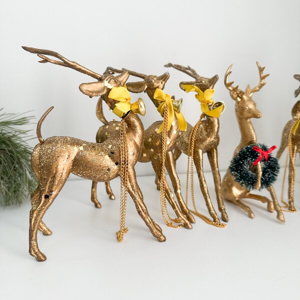 Plastic Reindeer - Etsy