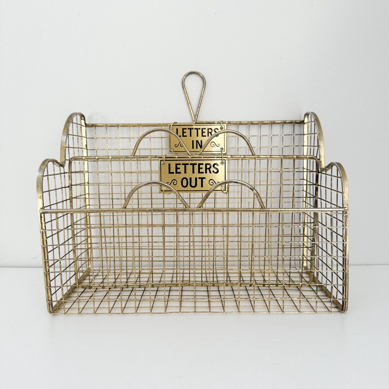 Gold Letter Holder - Etsy