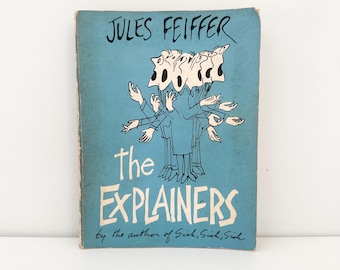 Humor: the Explainers, by Jules Feiffer -- 9577-SBR - Etsy