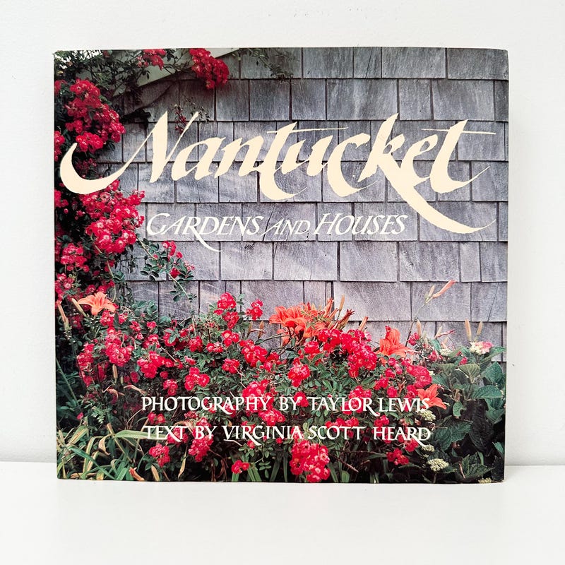Vintage Nantucket Book - Etsy