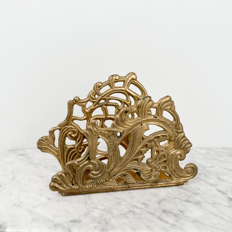 Brass Letter Holder - Etsy