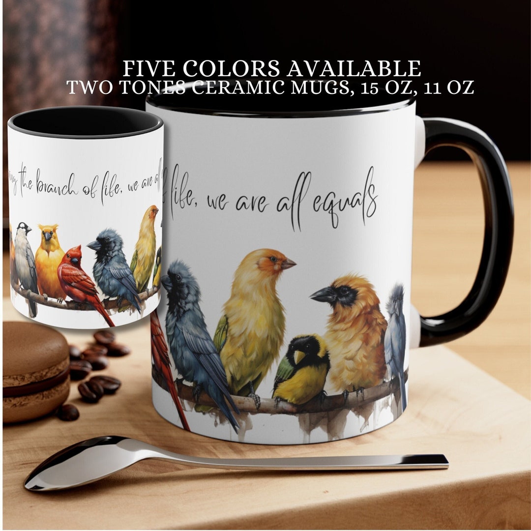 Premium Two-tone Ceramic Mugs, Enhance Your Coffee Moments With Vibrant ...