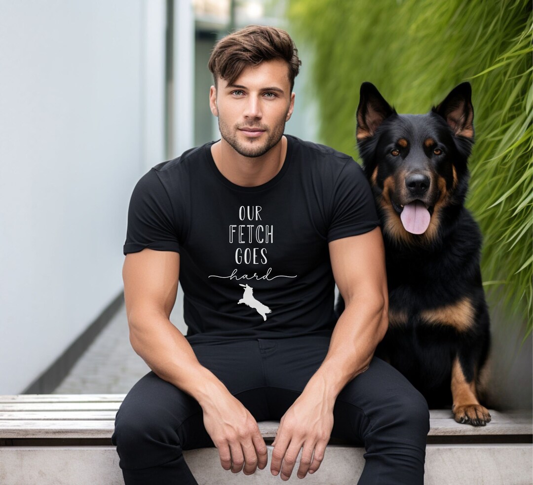 Fetch Goes Hard, Disc Dog Shirt, Frisbee Dog Shirt, Sport Dog Shirt ...
