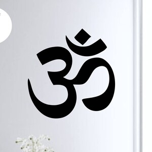 Om Wall Decal Sticker Art Decor Bedroom Design Mural Buddah Namaste ...