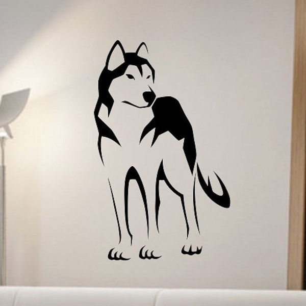 Dog Vinyl Wall Decals - Etsy