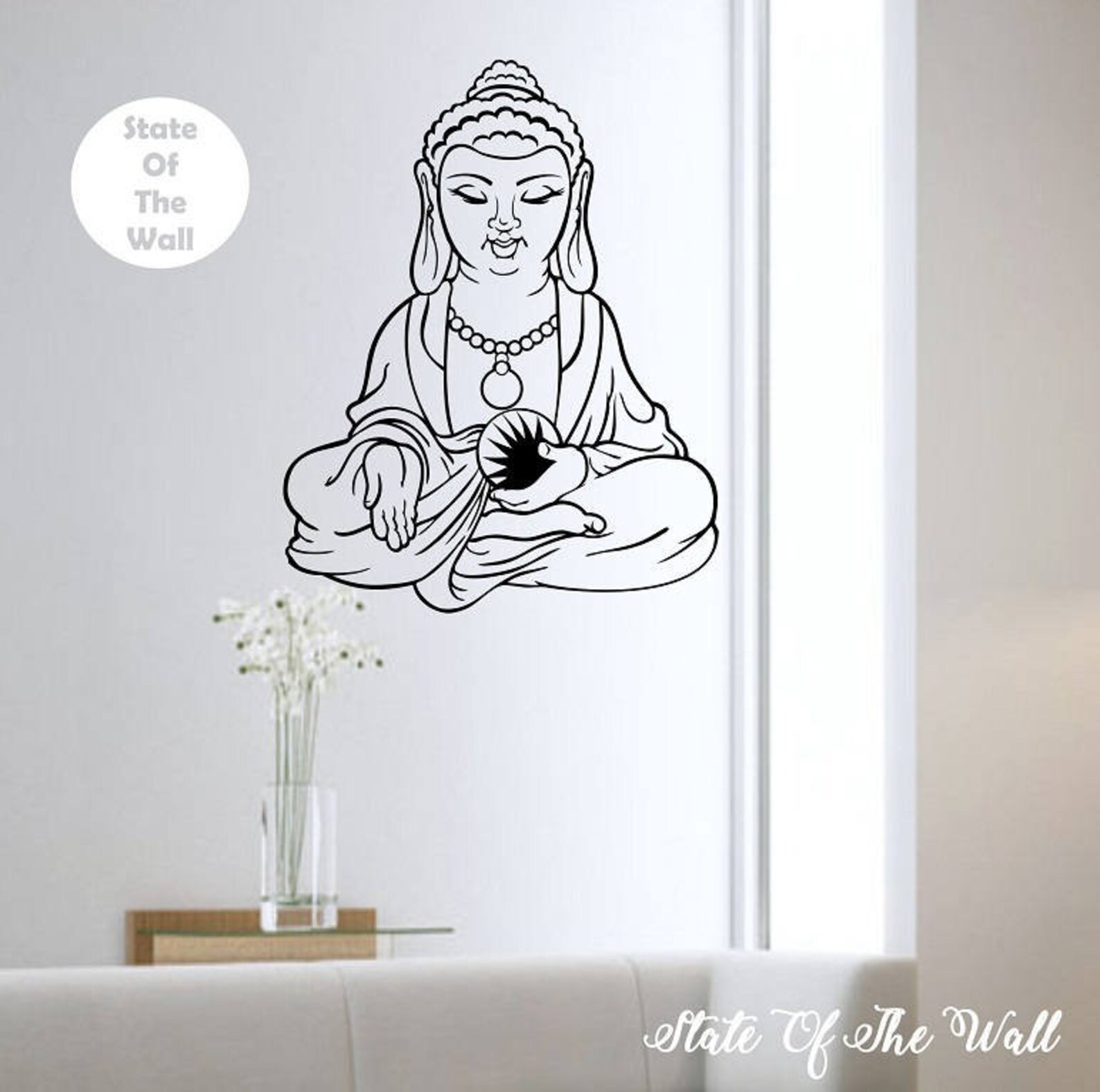 Buddha Version 101 Vinyl Wall Decal Sticker Art Decor Bedroom - Etsy