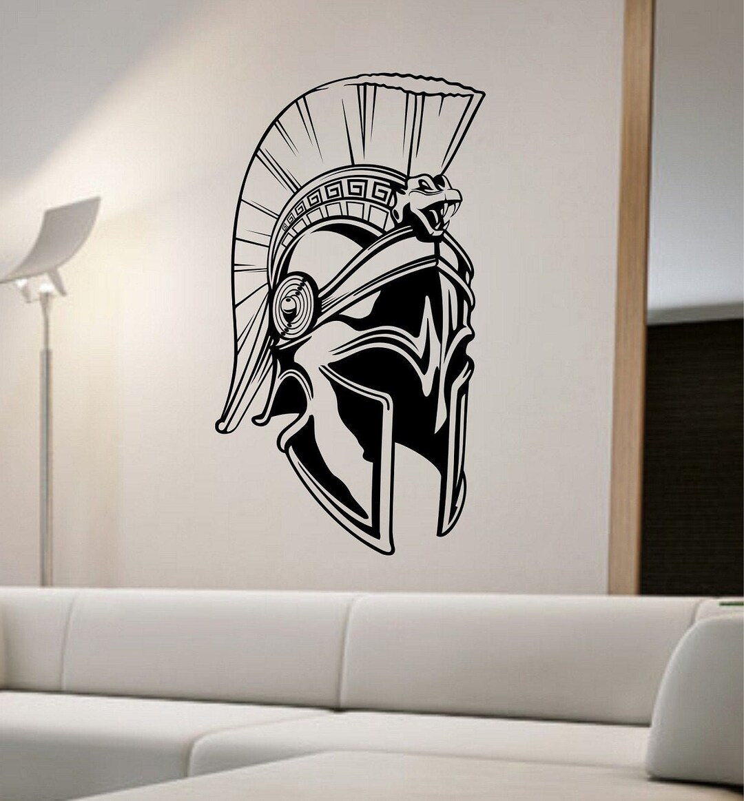 Spartan Wall Decal Not All Who Wander Are Lost Sticker Art Decor ...