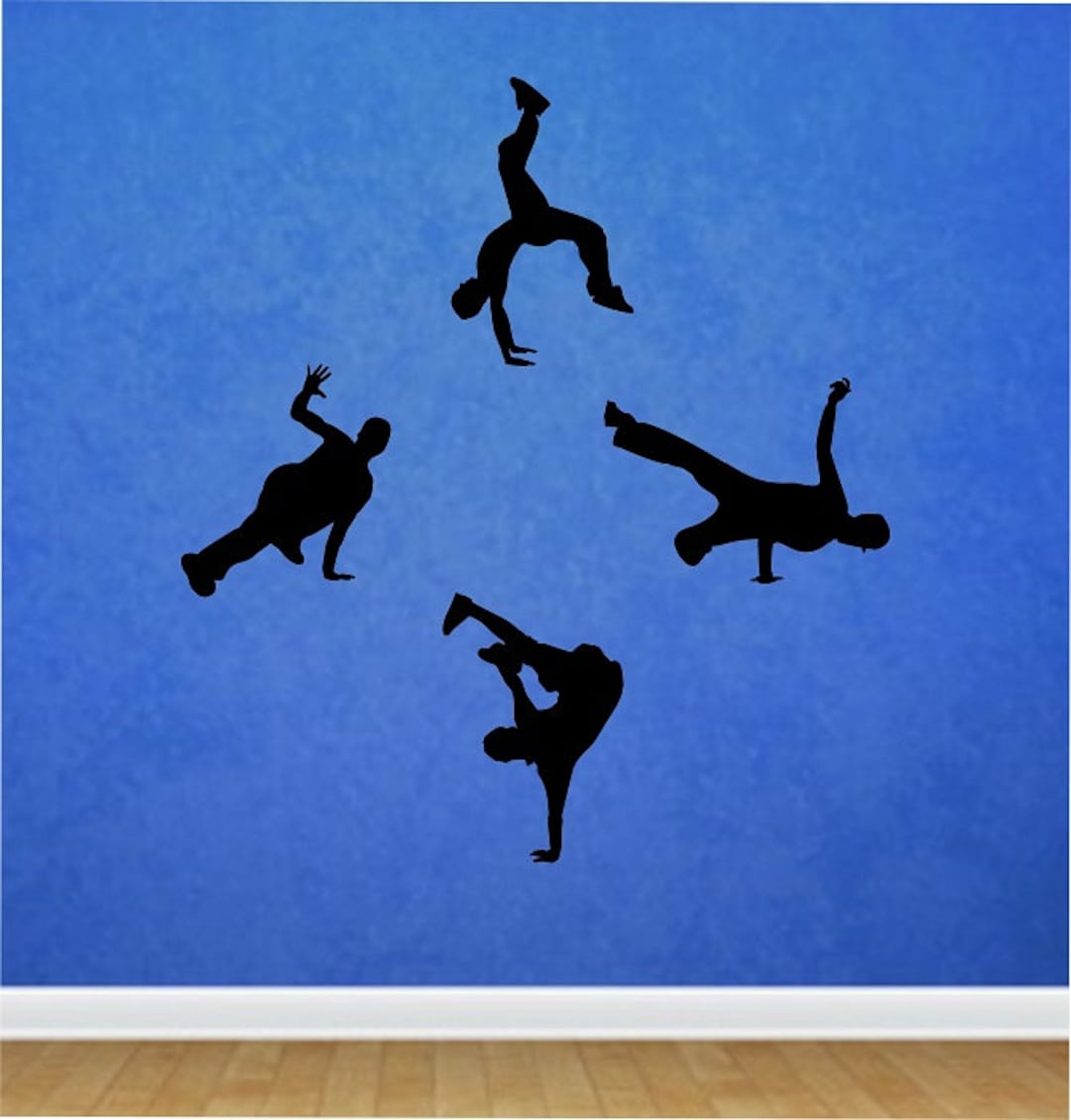 Break Dancing Wall Decal Breakers Dancers Sticker Art Decor Bedroom ...