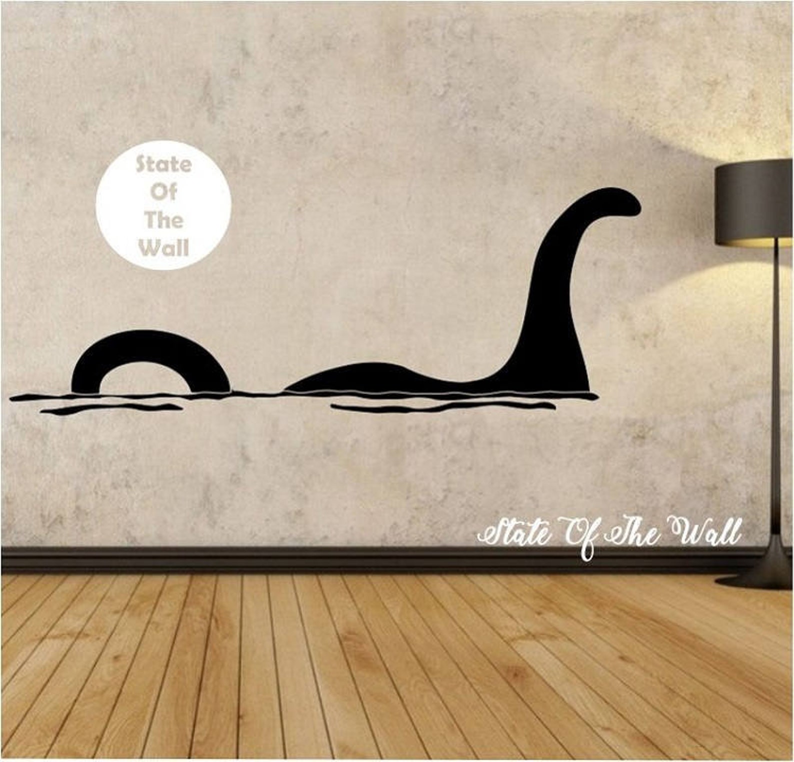 Loch Ness Monster Wall Decal Sticker Art Decor Bedroom Design - Etsy