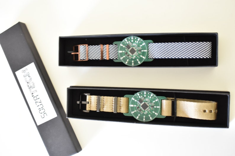 Circuit Board Watch for Engineers, STEM Students, Tech Nerds or Anyone ...