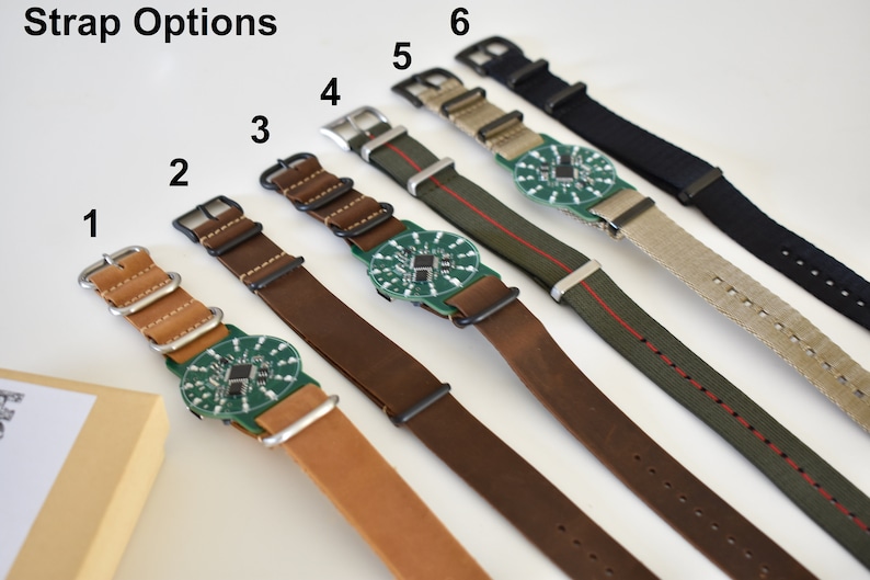 Circuit Board Watch for Engineers, STEM Students, Tech Nerds or Anyone ...