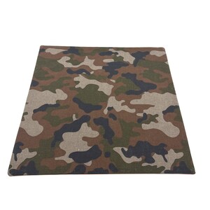 Camo Pocket Square - Camouflage Pocket Square - Orange Pocket Square ...