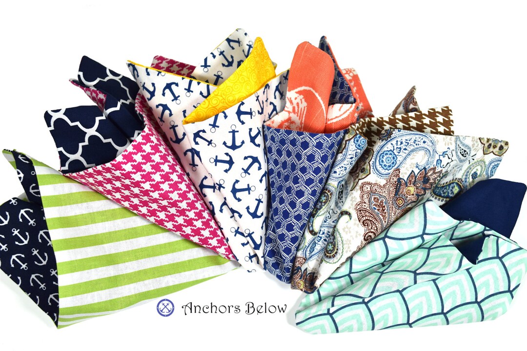 Custom Pocket Square - Wedding Pocket Square - Special Occasion Pocket ...